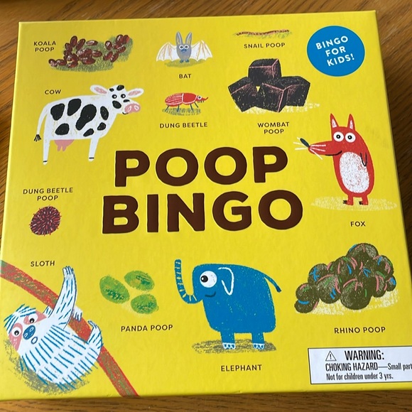 Laurence King | Toys | Poop Bingo A Hilarious And Fascinating ...